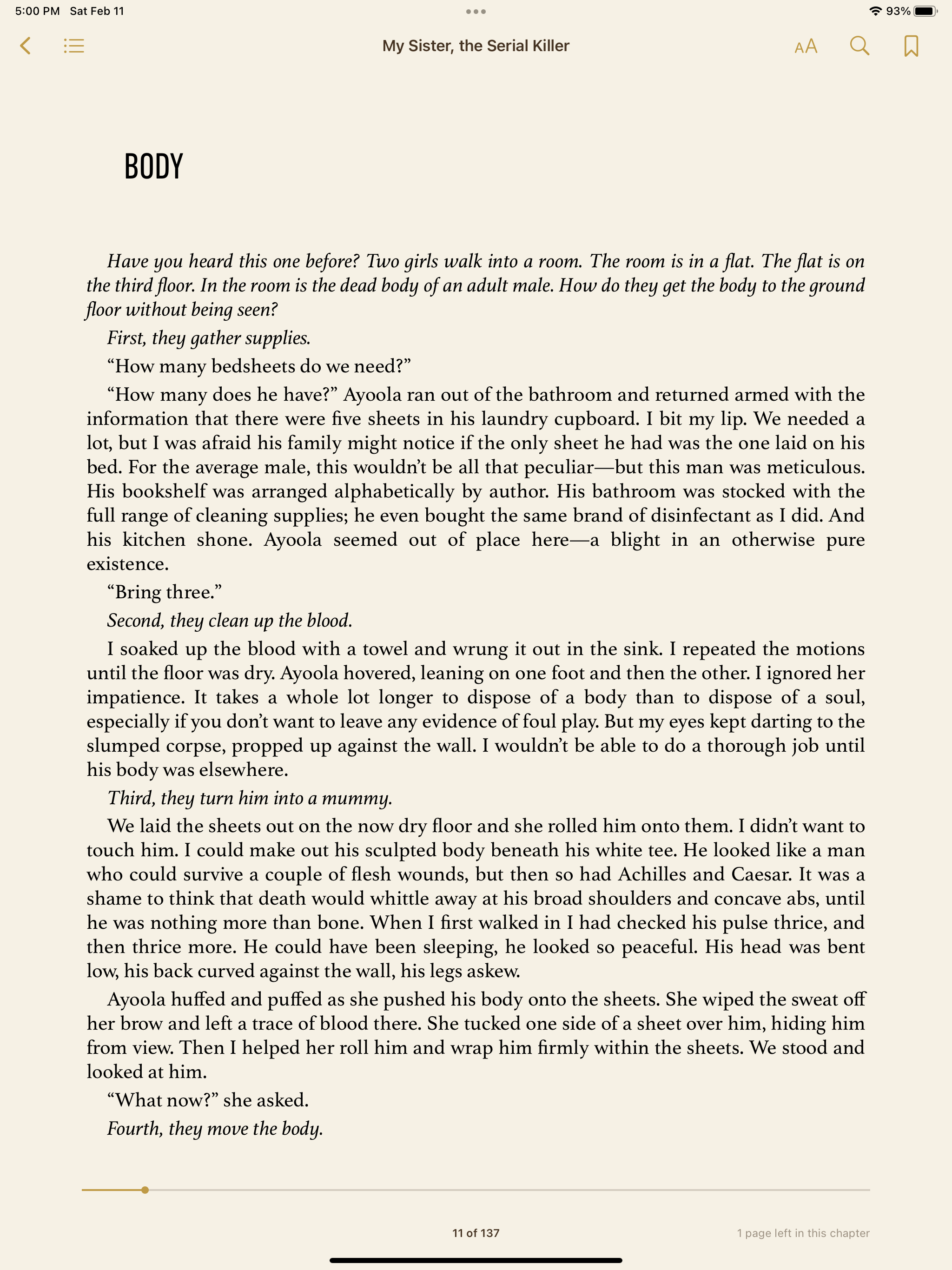 Book Review: My Sister, the Serial Killer – Just Reading Nook