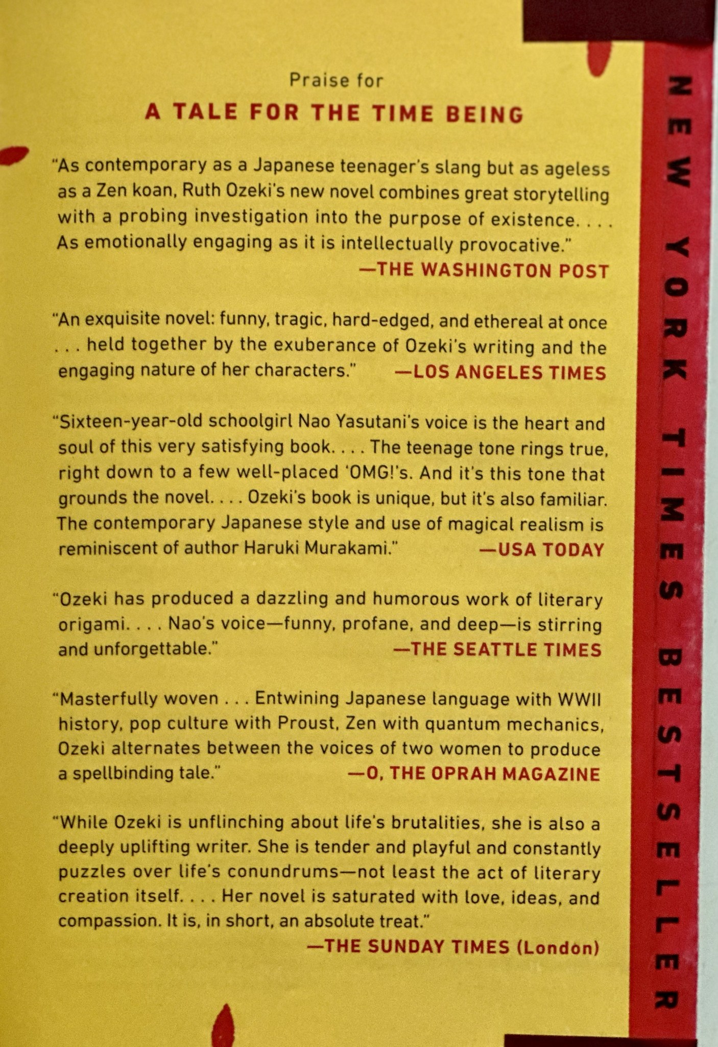 Book Review: “A Tale for the Time Being” by Ruth Ozeki – Just Reading Nook